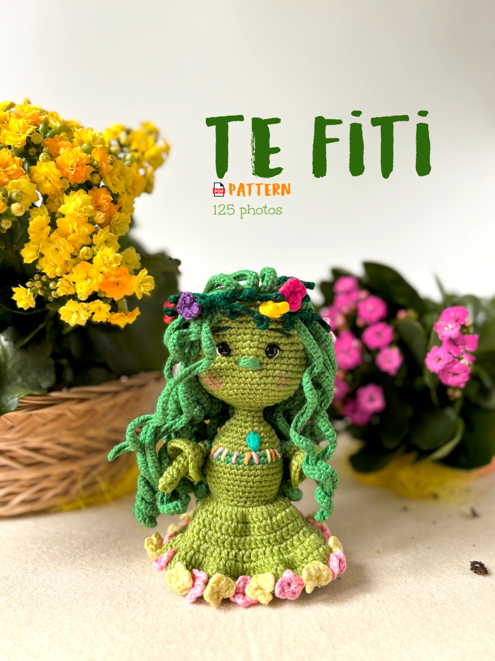 TE FITI - crochet amigurumi pattern PDF