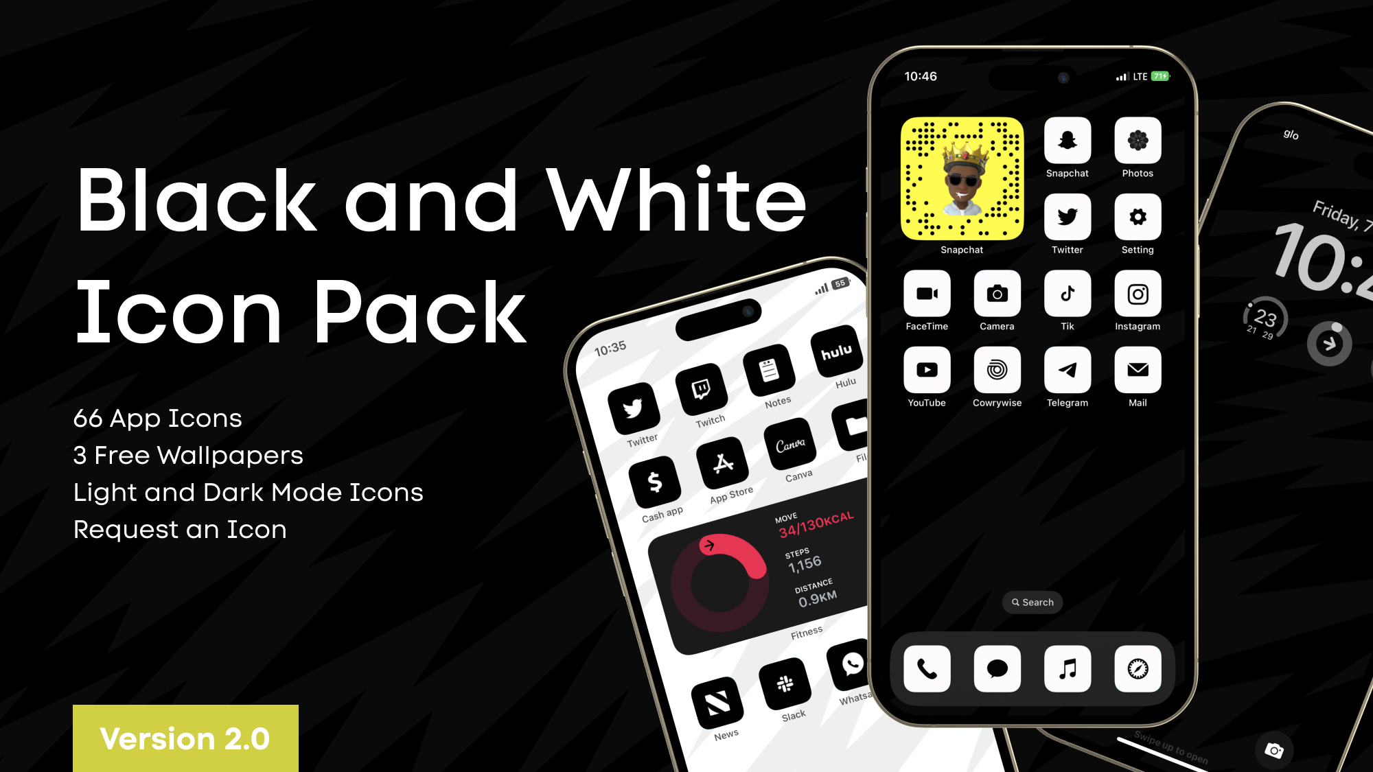 Update on Minimal Black and White Icon pack - Tosin Mustapha