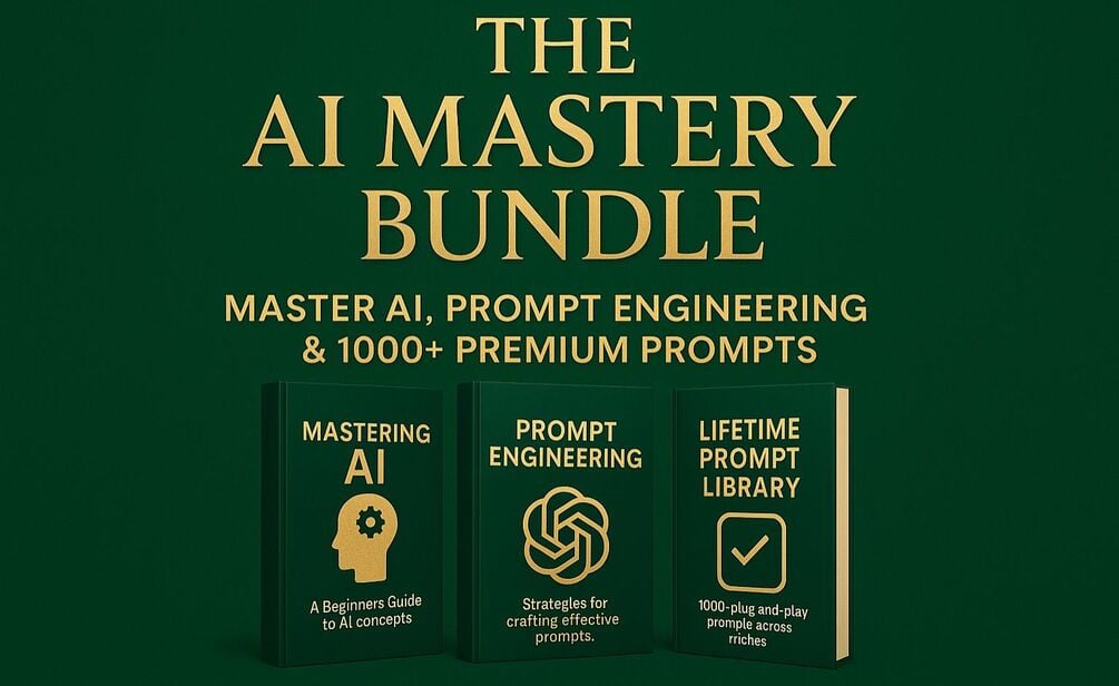 (50% OFF) Advanced-Level AI Mastery Bundle: Master AI, Prompt ...