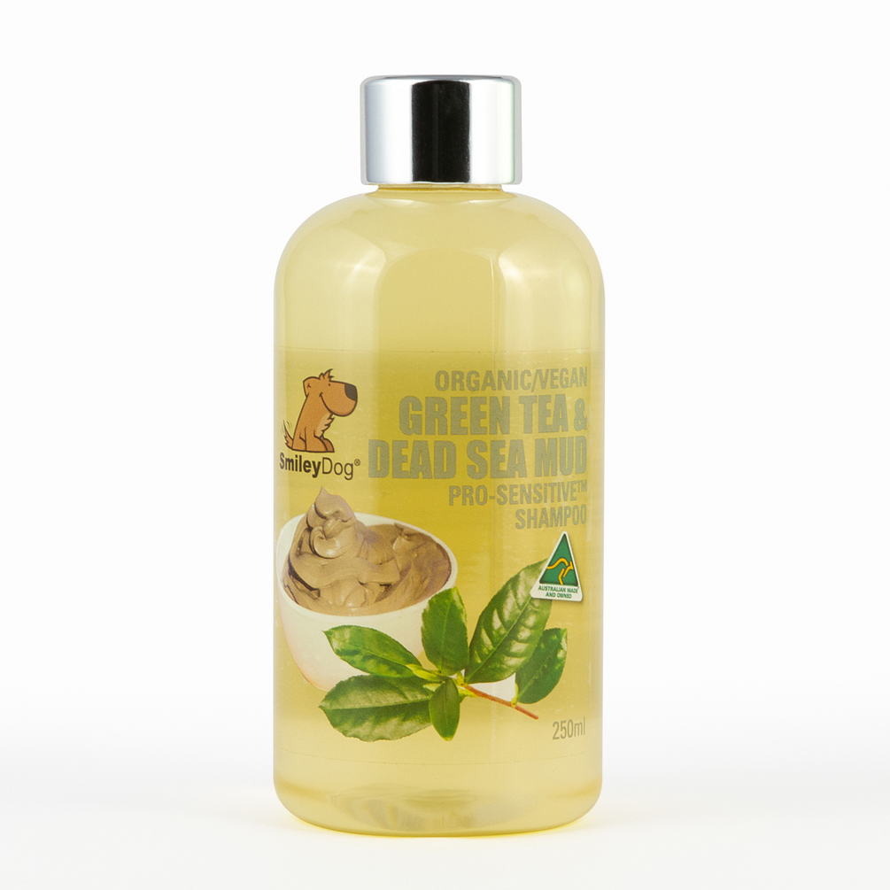 VEGAN / ORGANIC GREEN TEA & DEAD SEA MINERAL MUD PRO-SENSITIVE™ SHAMPOO ...