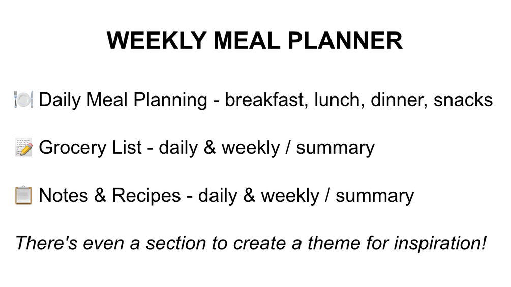 Weekly Meal Magic