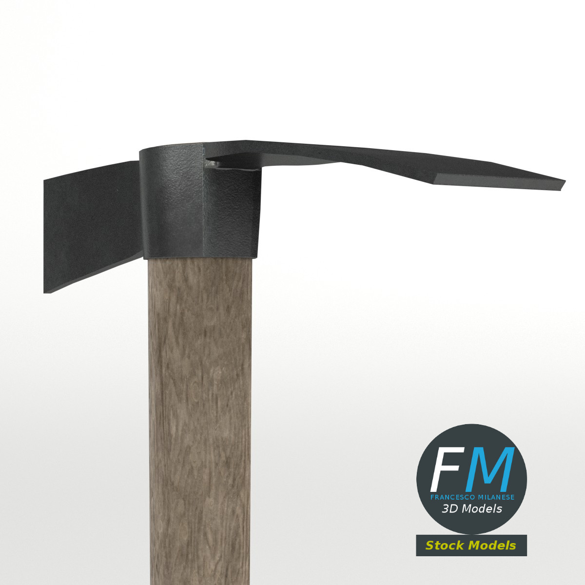 3D MODEL - Mattock