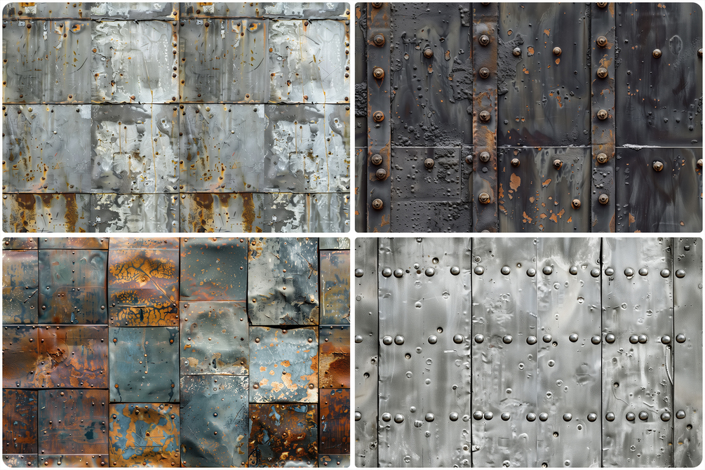 30 Metal Wall Texture Backgrounds
