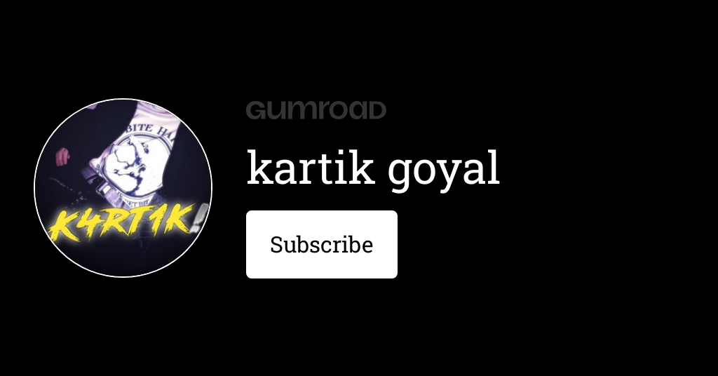 kartik goyal