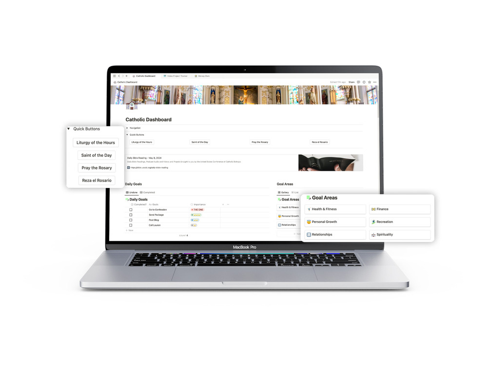 Catholic Notion Template