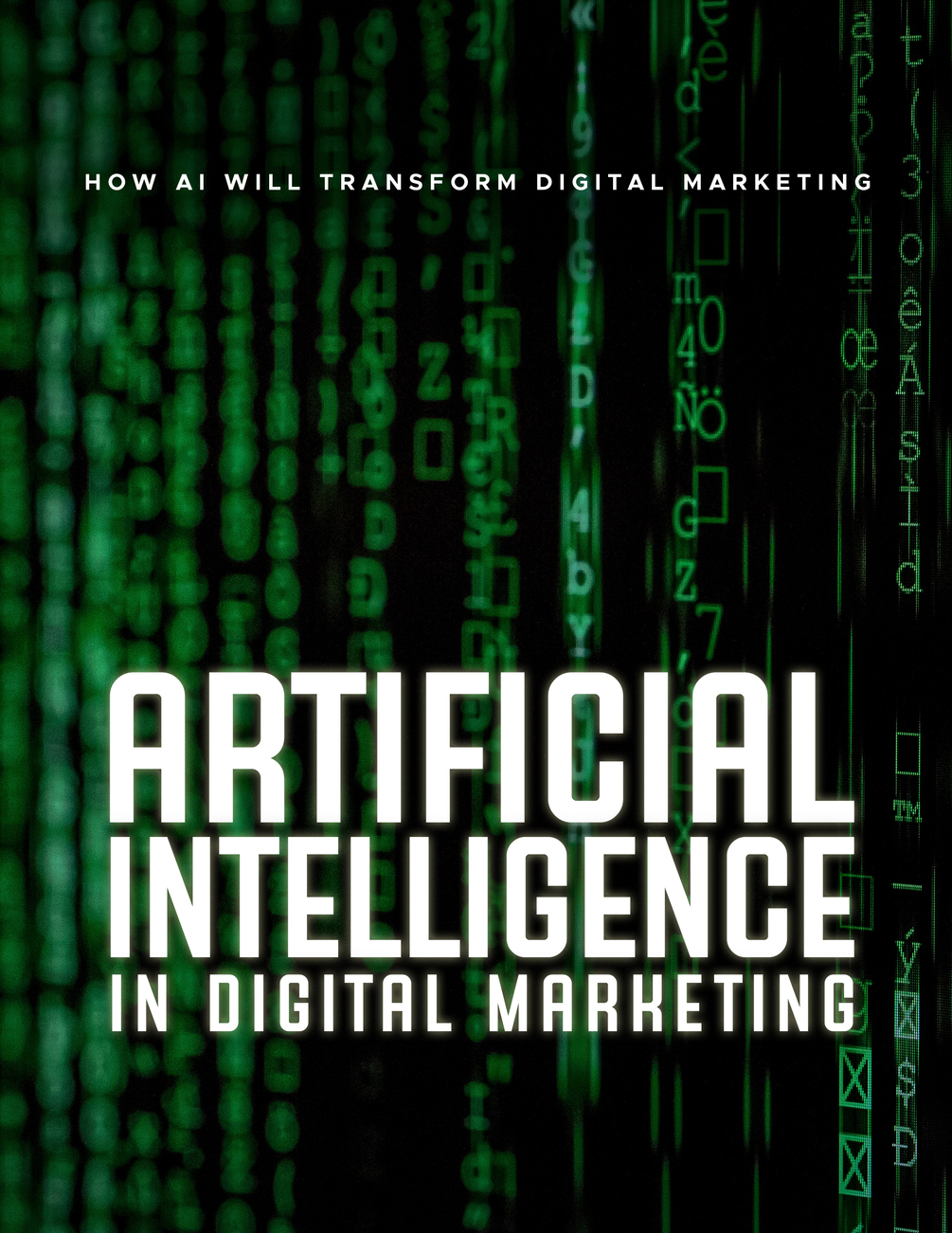 Artificial Intelligence In Digital Marketing Video Upgrade + Ebook
