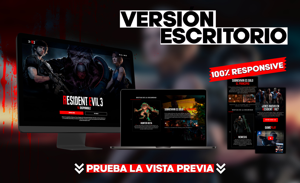 Elementor - Resident Evil 3 Remake (Selector de Personajes Avanzado ...