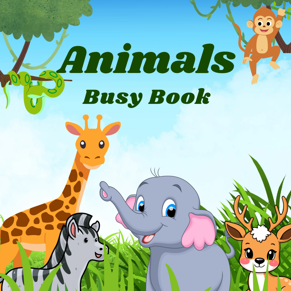 Animals Busy Book