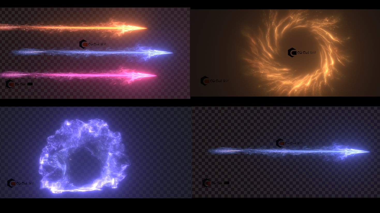 HOUDINI Magic Particle File Collection