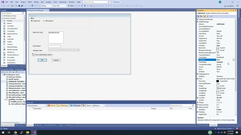 Murach's Visual Basic 2015 Exercise 10-1: Create the Payment application