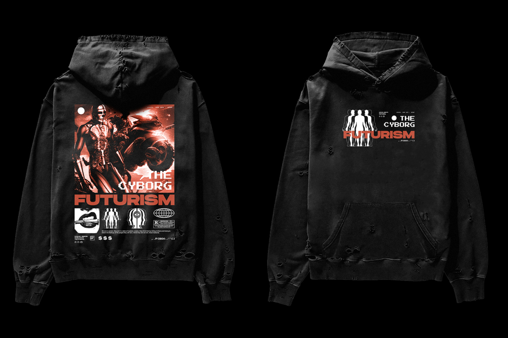 T-shirt Design -The Cyborg