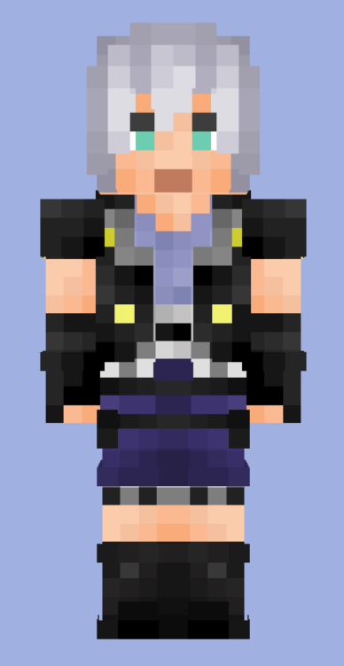 skin Minecraft Riku de la serie Kingdom hearts