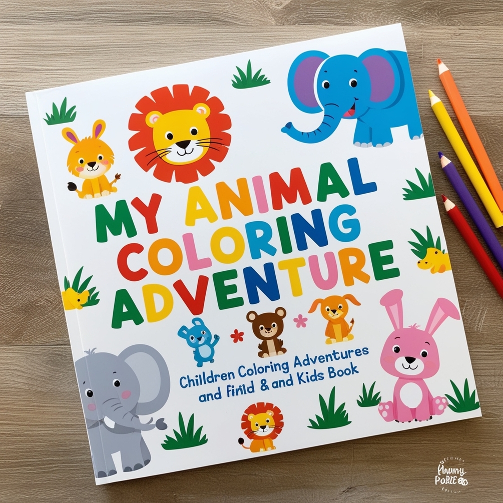 Color and Learn Animals for Kids