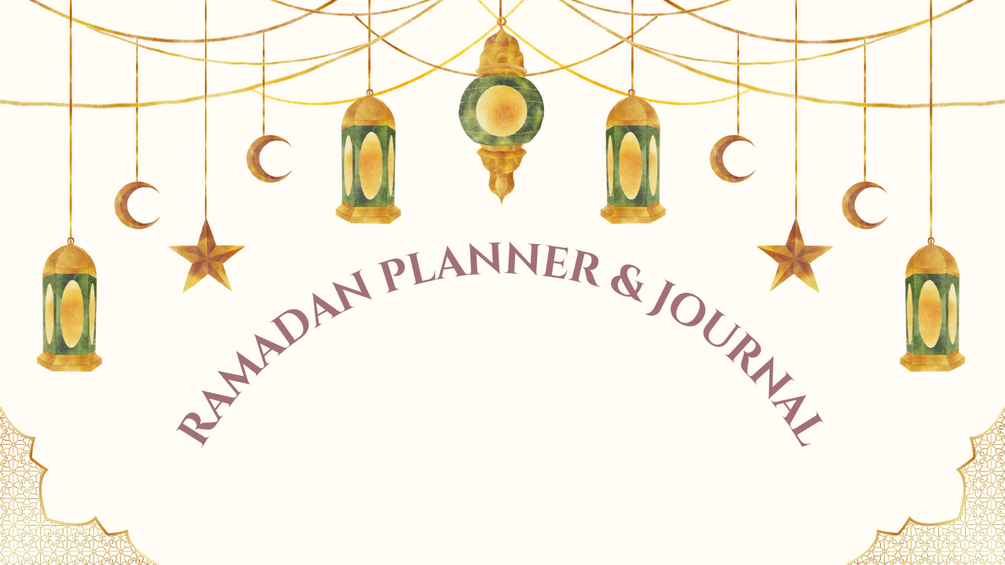 Ramadan Planner & Journal | Daily Ibadah, Duas & Productivity Organizer ...