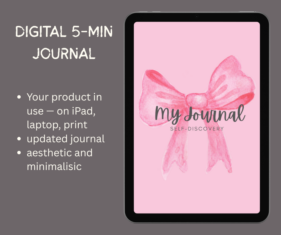 Digital 5-min Journal