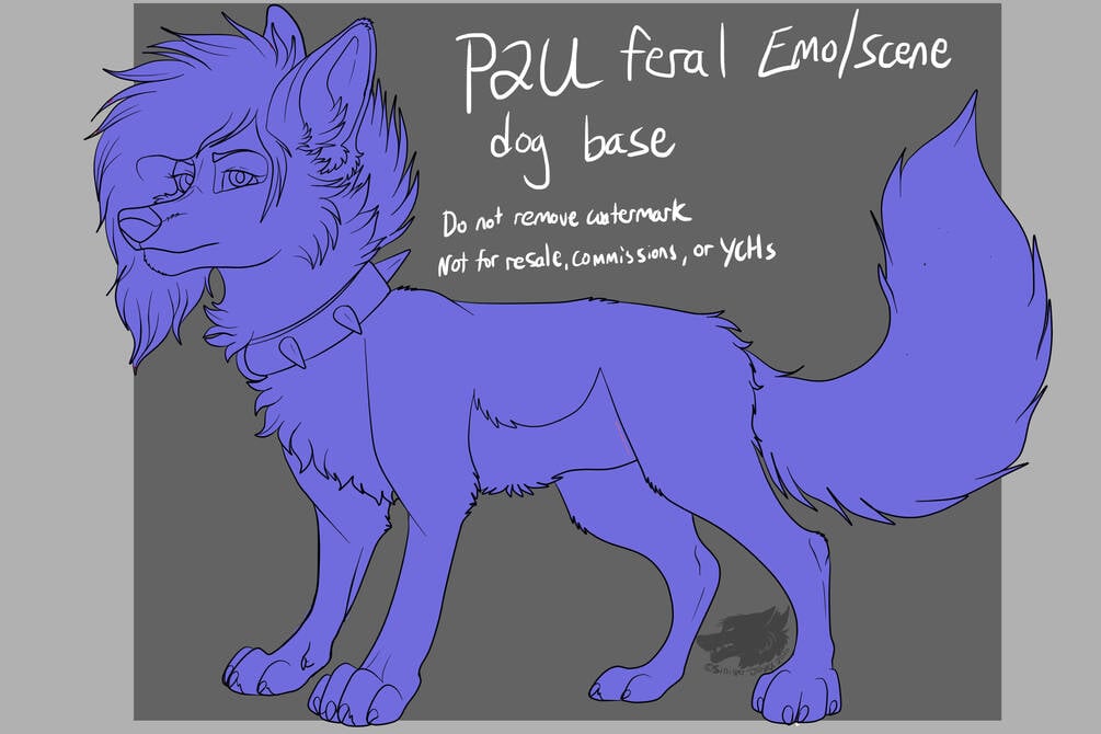 P2U Emo/Scene Dog Base