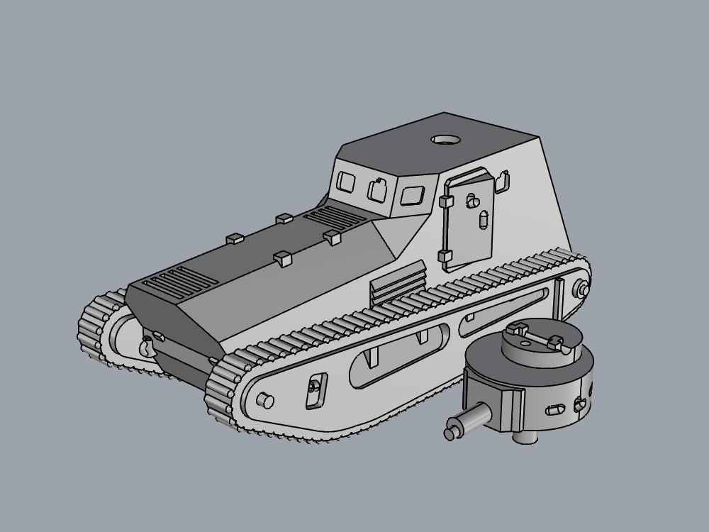 1/72 Lk.II light tank