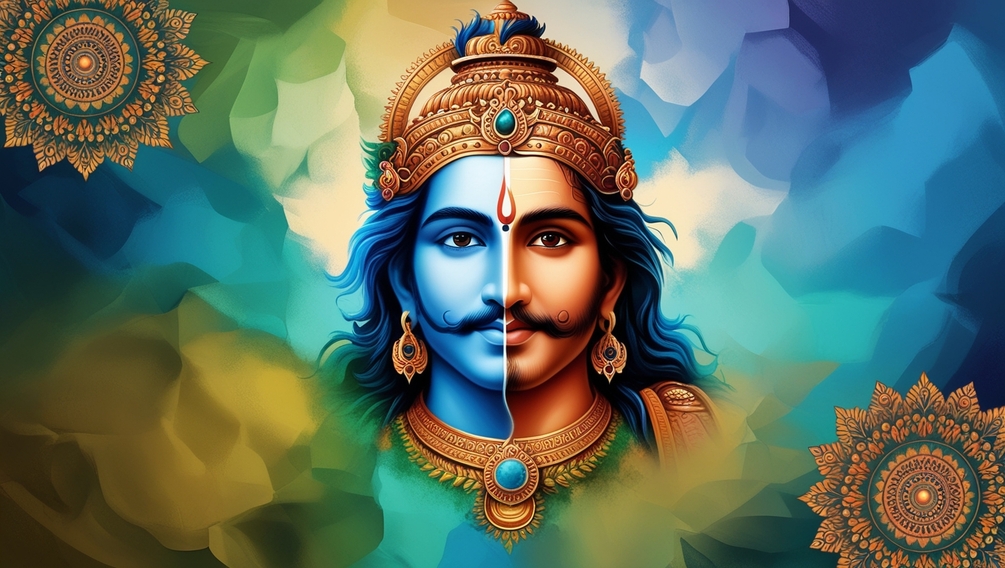 🌟 Divine Expressions: Abstract Art depicting Gods 🎨