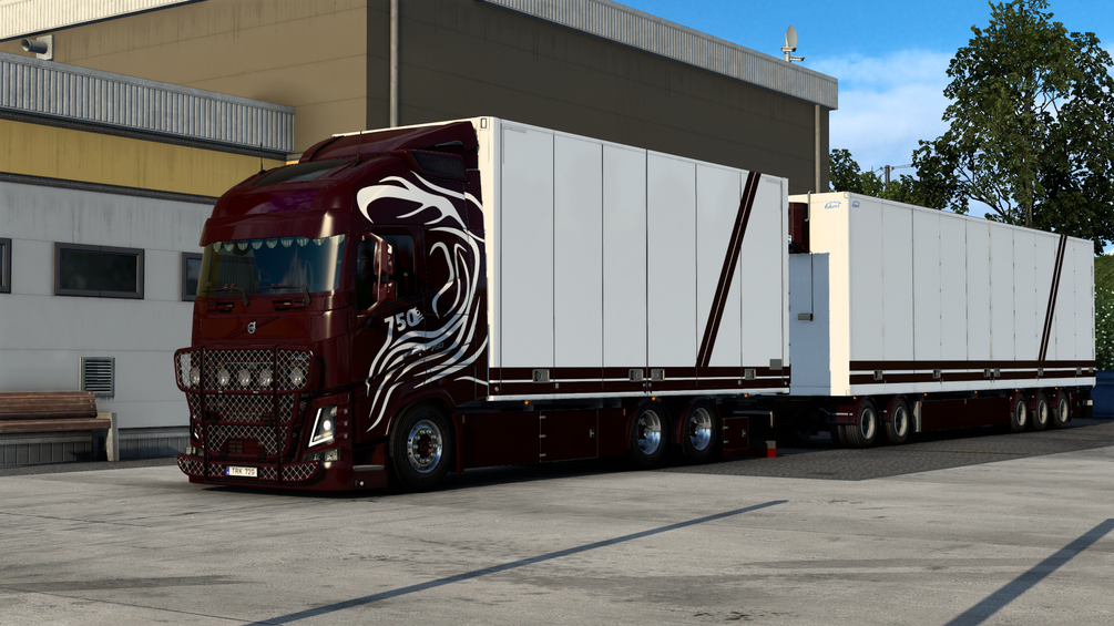 Volvo skin egen design ETS2
