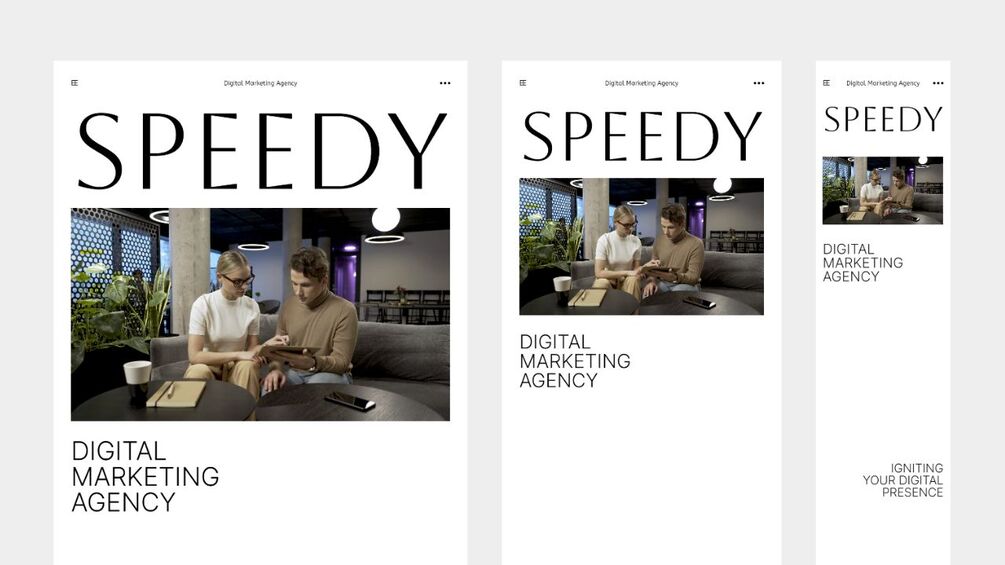 SPEEDY – Digital Marketing Agency Website Framework Template.