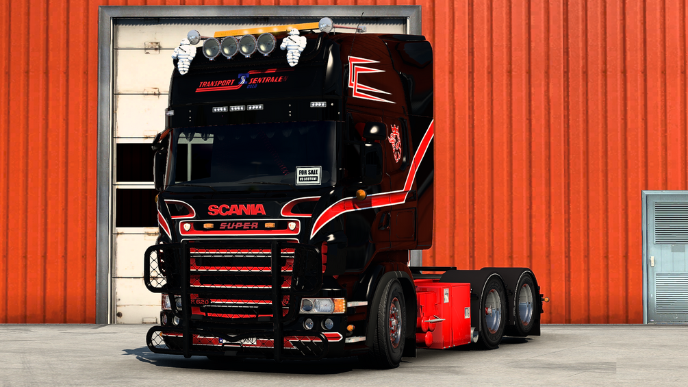 Scania RJL 5s Transport Sentralen Skin