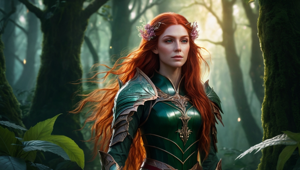 The Elven Guardian of the Ancient Woods"
