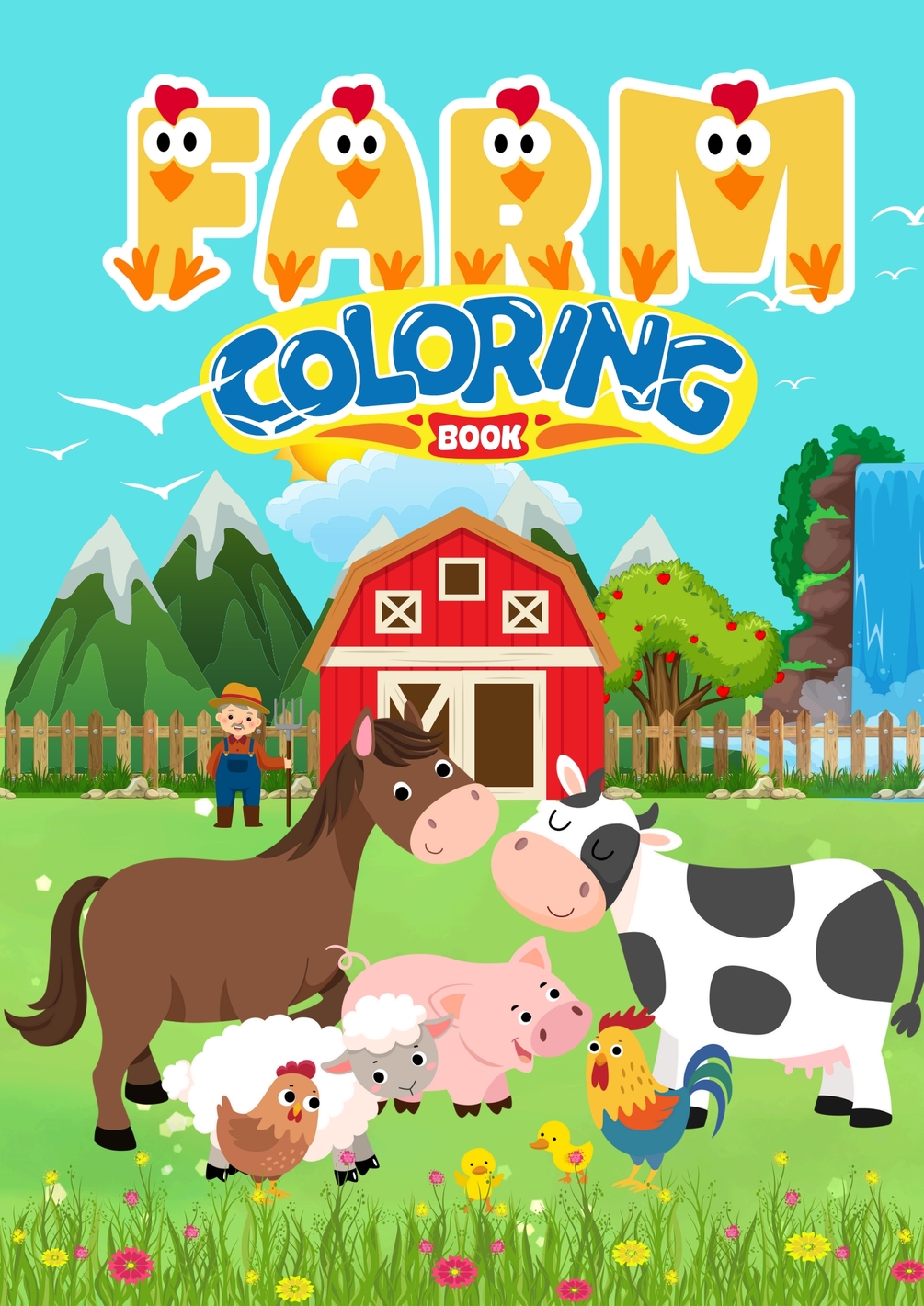 Bundle: All in One Coloring Book For Kids (100+ pages)