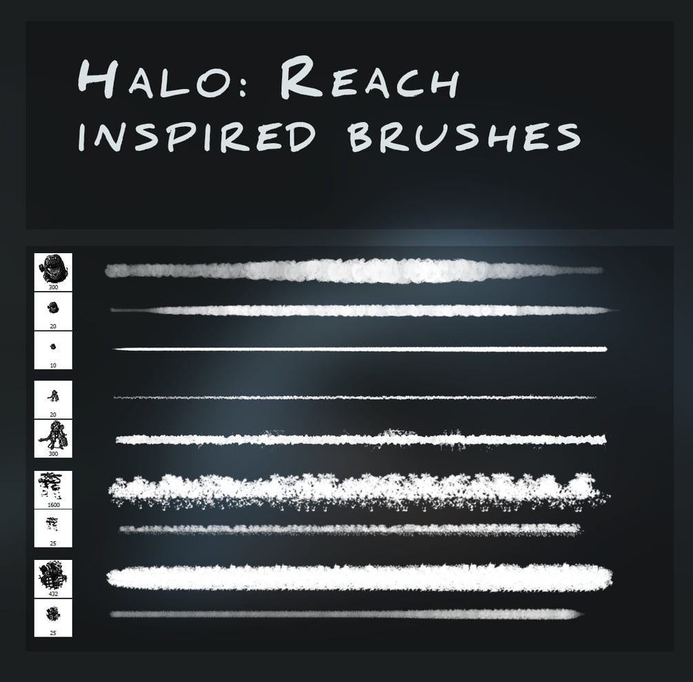 Reach inspired brush pack