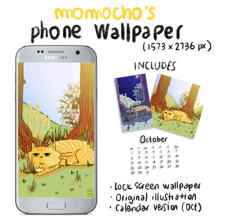 Momocho Phone Wallpaper