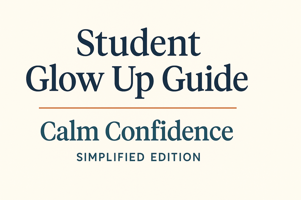 The Student Glow Up Guide - Calm Confidence Simplified Edition