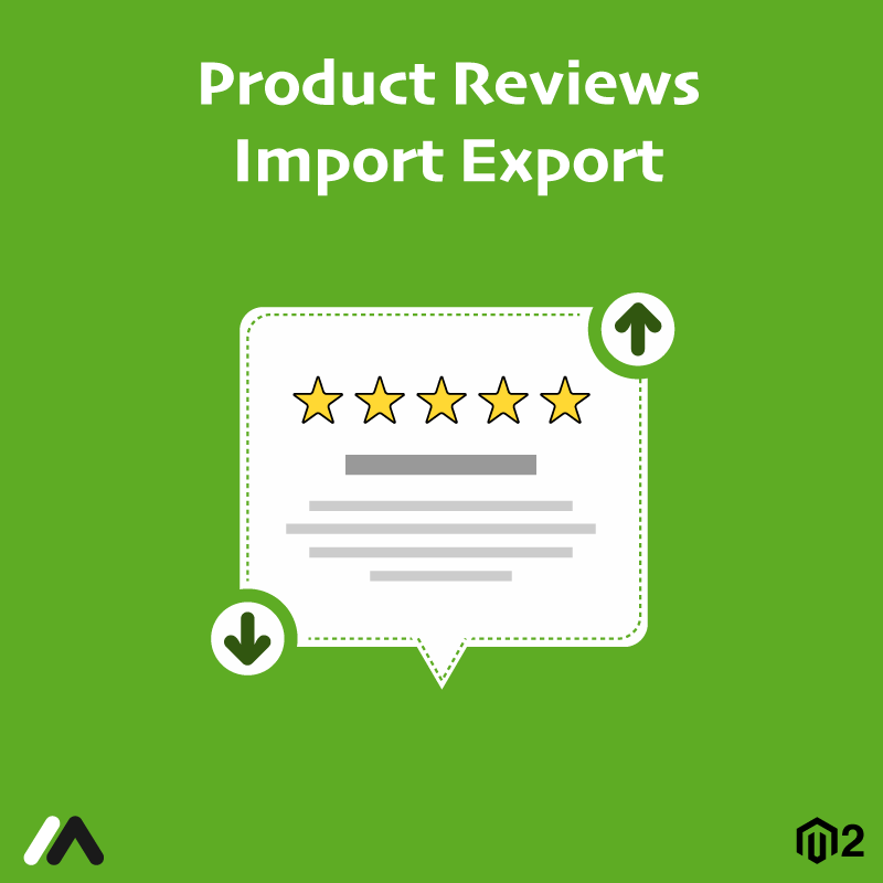 Magento 2 Product Reviews Import Export