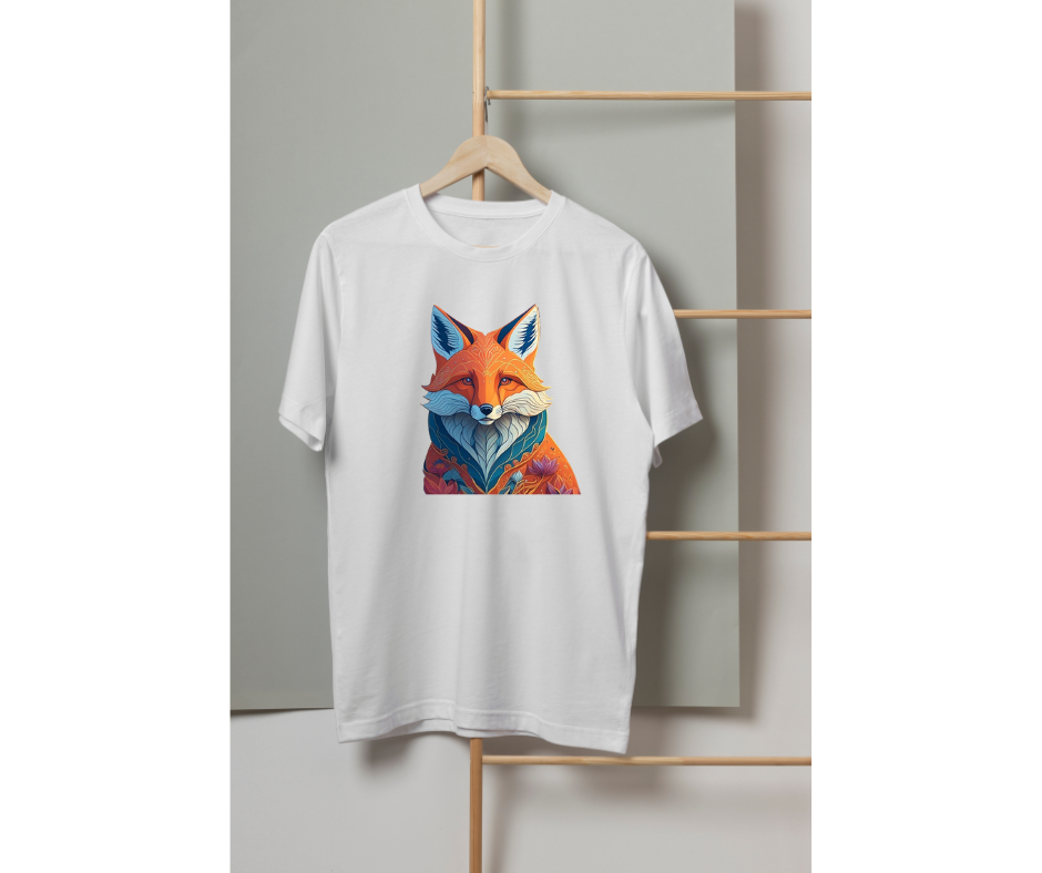Fox print shirt