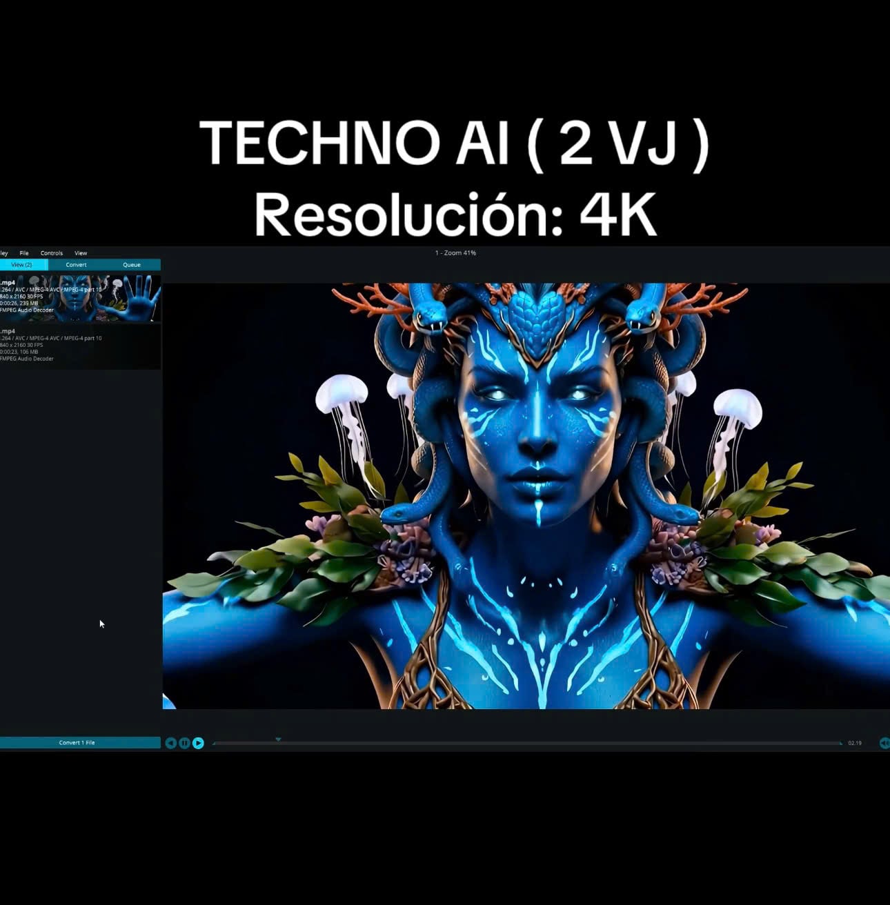 TECHNO AI 4K ( 2VJ )