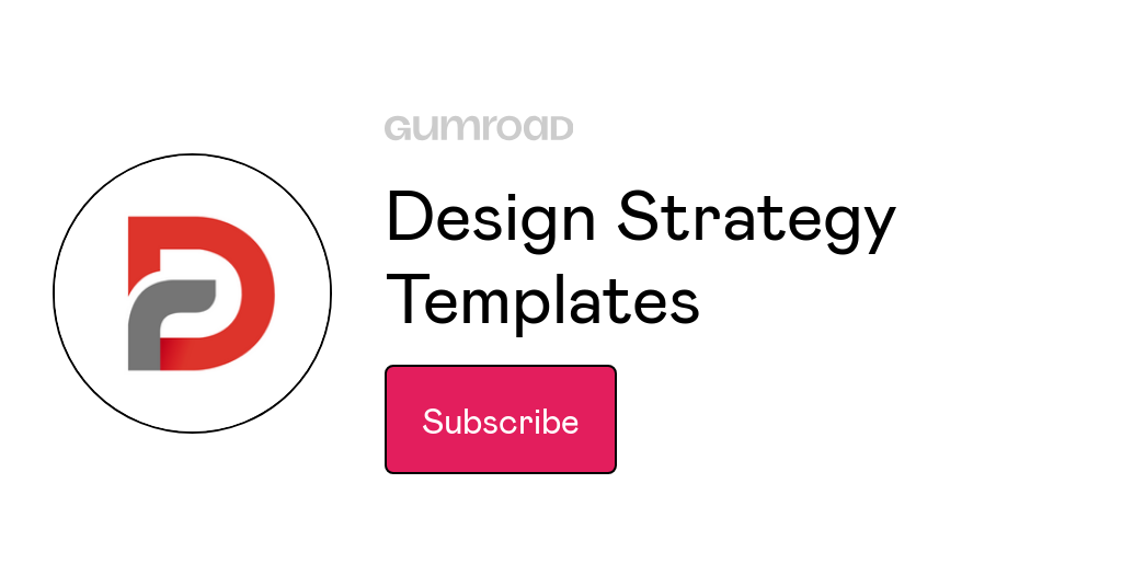 Design Strategy Templates