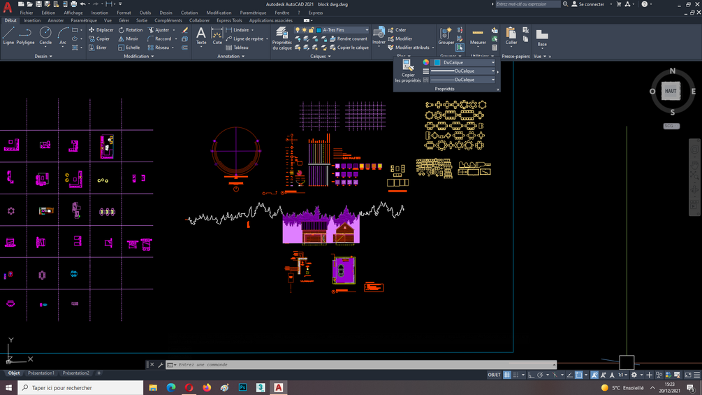 template autocad