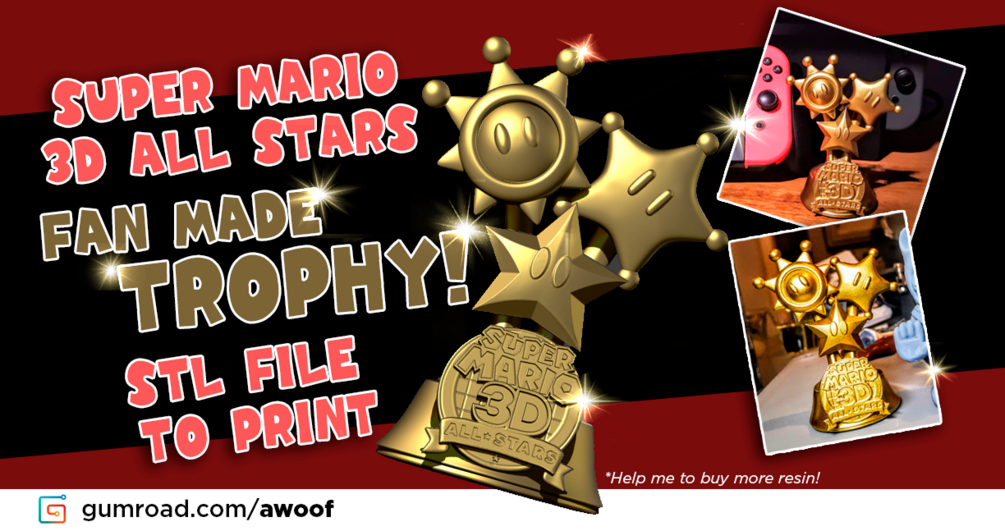 All Stars 3D Trophy