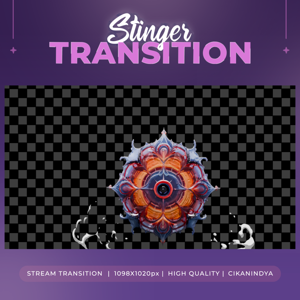 Stinger Transition | Floral Core Energy Shield Transition | Stream ...