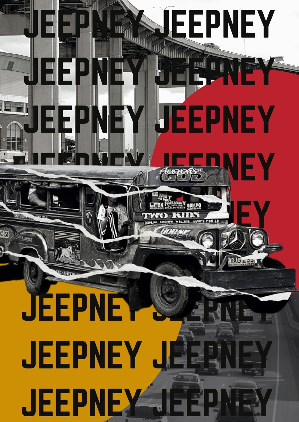 Jeepney Vibes – A Tribute to Filipino Culture (Digital Poster)