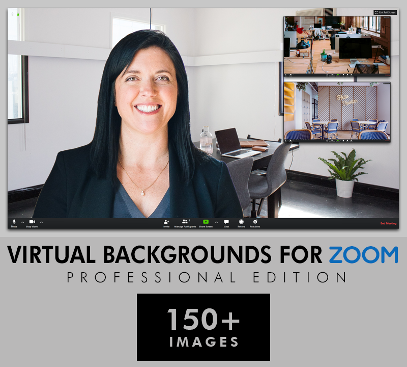 Virtual Backgrounds for Zoom - Professional Edition