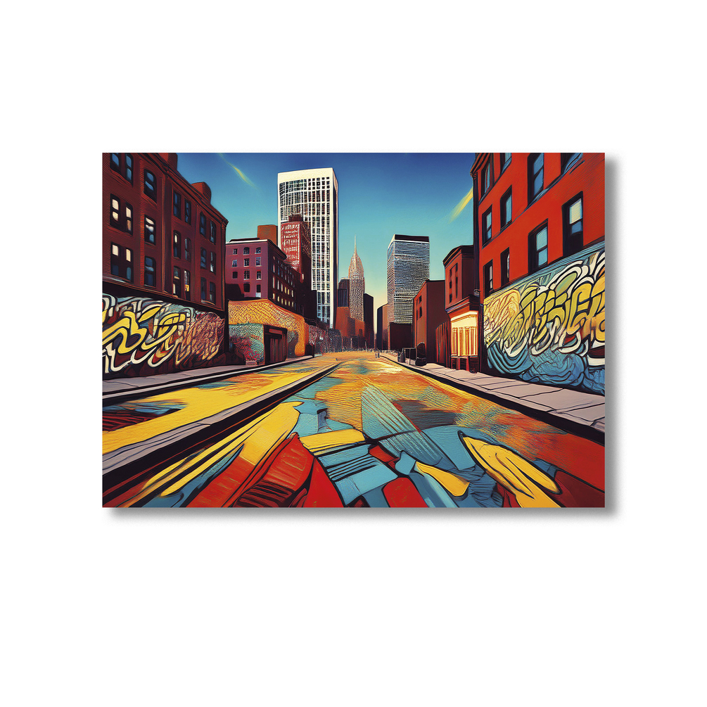 Boston Graffiti Wall Art Print CMYK PDF