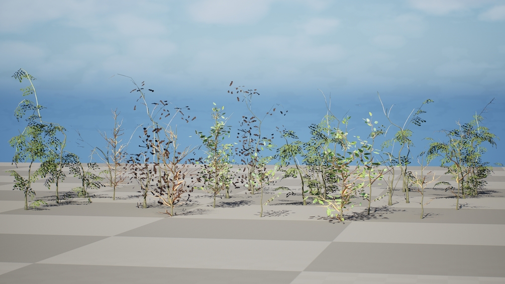 Low Poly Foliage & Trunks - Game Ready Pack