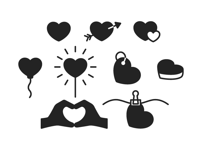 Free: Heart Icon Pack