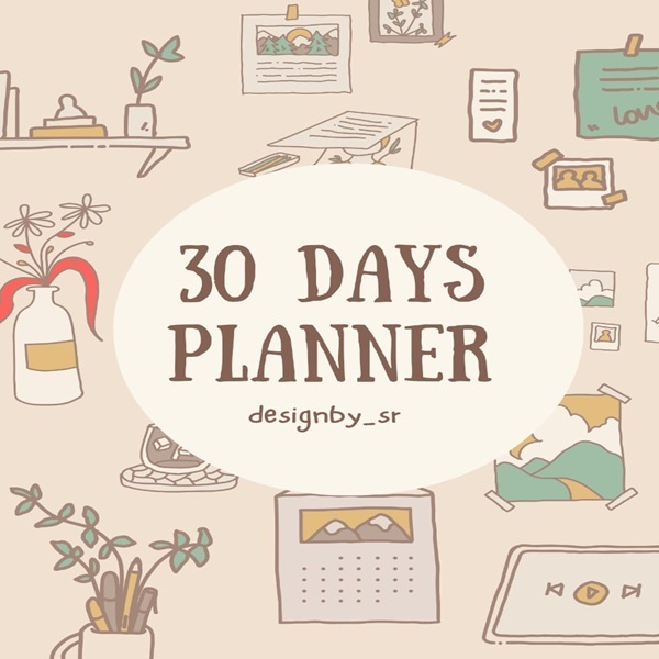 30-Day Study Planner for Students