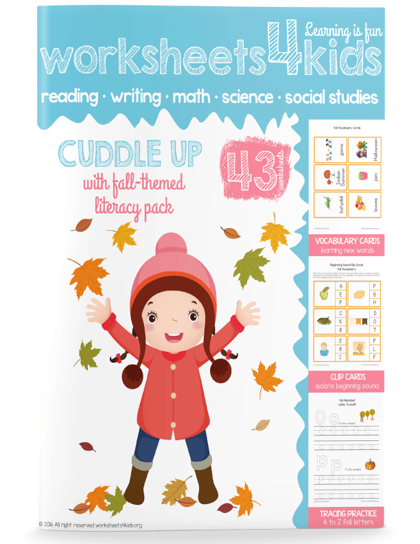 Cuddle Up - Fall Literacy