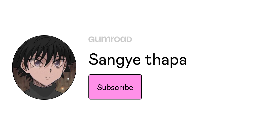 Sangye thapa