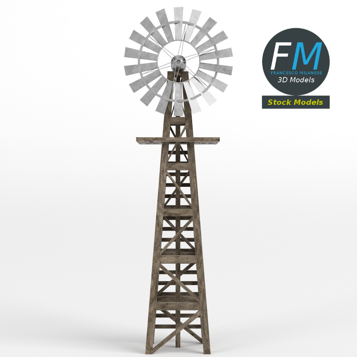 3D MODEL - Windmill 2