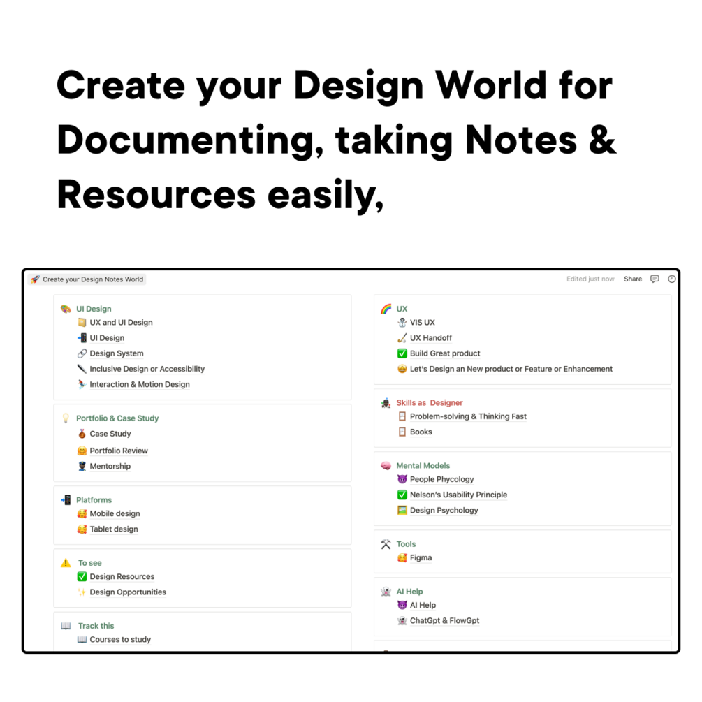 Create your Design Document world