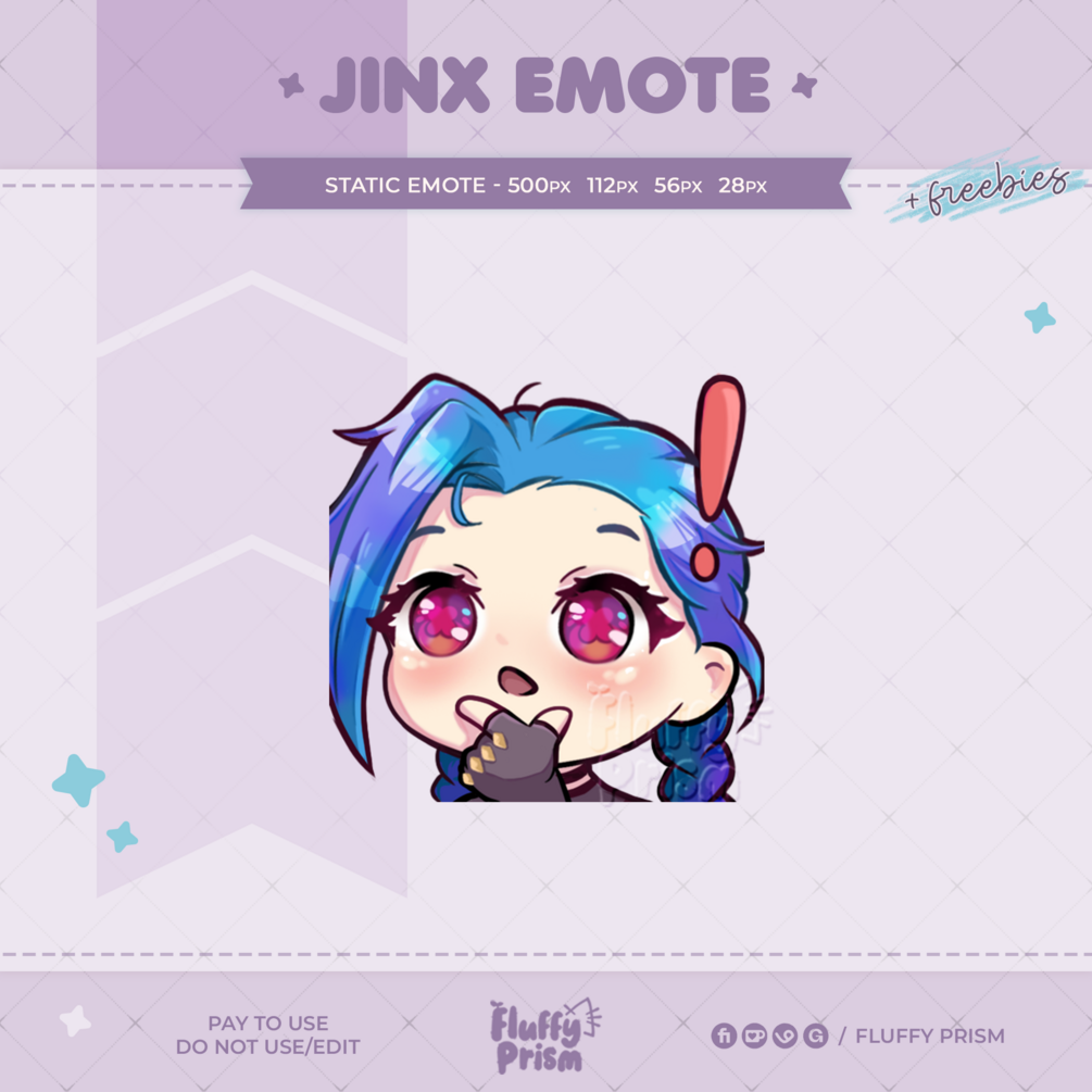 💥 Jinx Emote | exclamation