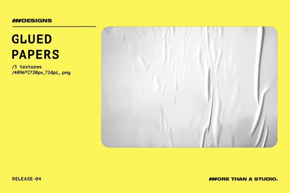 Glued Paper Textures