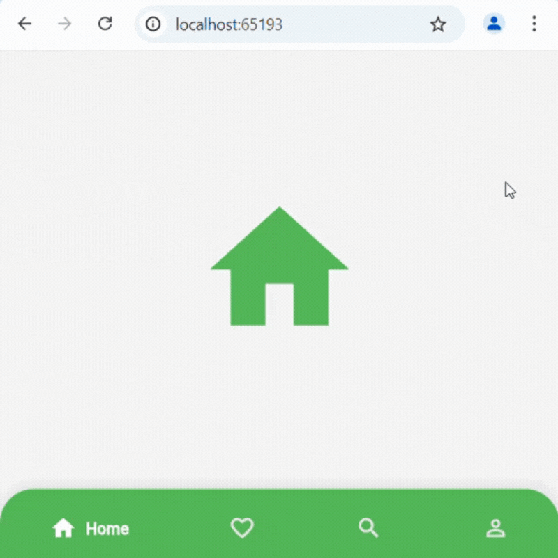 Animated Bottom Navigation Bar - Flutter